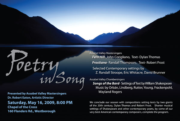 Creative Concert Poster/Card & CD Design